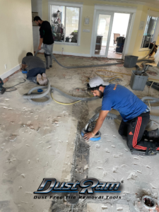 Dustless vs Dust Free Removal of Tile - Which Causes Cancer?